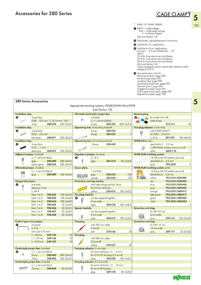 Operation Tool for Wire Connection (for 280 Series Terminal Block and 5 ...